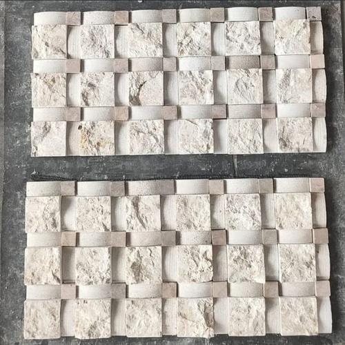 Jual Mozaik Batu Alam Marmer Putih 20x40cm - Kab. Tulungagung - Batu ...