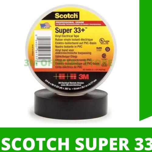 Jual 3M scotch super 33+ vinyl electrical tape - Jakarta Barat - km ...