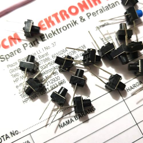 Jual Tactile Switch Push Button Switch 6x6x7 mm 2 pin duduk - Jakarta ...