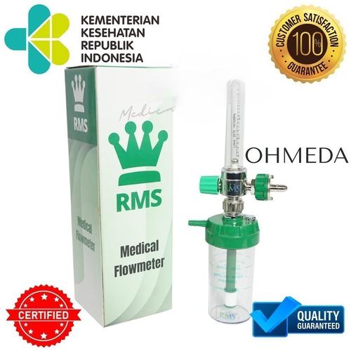 Jual RMS Flowmeter Oksigen Humidifier Connector Ohmeda Regulator ...