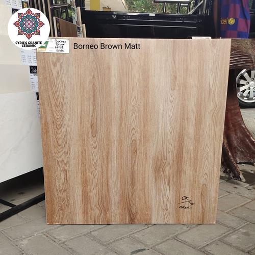 Jual Granit motif kayu 60x60 Indogress Borneo Brown Matt - Kab. Bogor - Cyrils Granite | Tokopedia