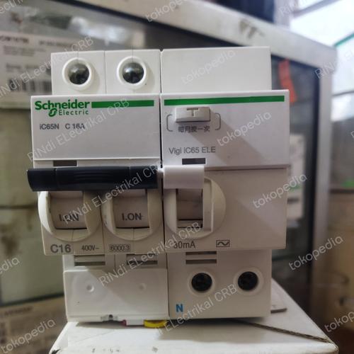 Jual rccb elcb schneider 2p 16A 30MA vigi ic65 ELE - Jakarta Pusat ...
