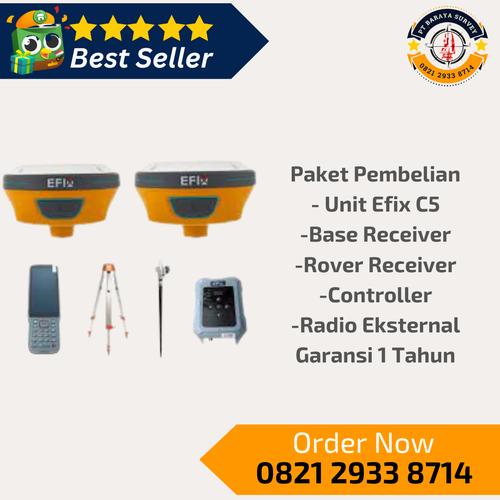 Jual MURAH... Gps Geodetik Efix C5 GNSS IMU RTK Receiver - Kota Tangerang - PT BARAYA SURVEY ...