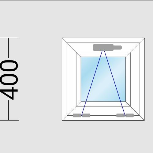 Jual Jendela Aluminium T 40 x L 40 Bouvenlight Casement jungkit kaca ...