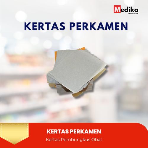 Jual kertas puyer/kertas perkamen/kertas obat/burem - 10 cm x 7,5 cm ...