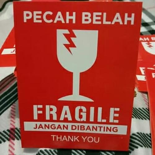 Jual sign tanda akrilik pecah belah fragile - Kota Surabaya - Piramida ...