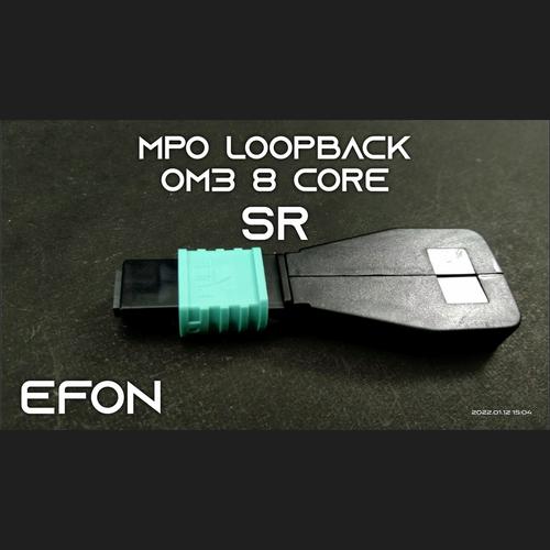 Jual MPO loopback OM3 8 Core female type B polarity Short Range - Kota ...