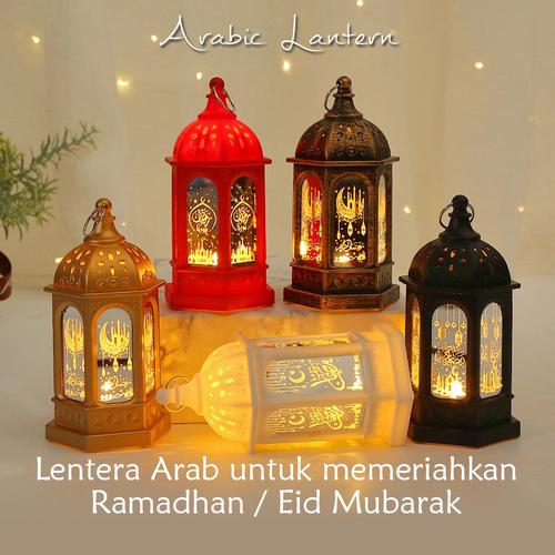 Jual Lentera Arab Souvenir Ramadhan Lampu Dekorasi Idul Fitri - Bronze ...