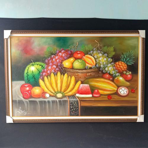 Jual lukisan buah buahan/lukisan buah - Kab. Bandung - Aliff art ...
