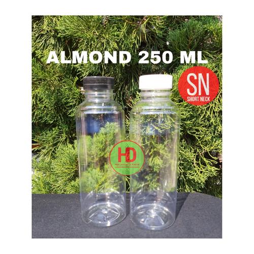 Jual Botol Plastik 250 ml. Botol Almond 250 Harga per 100 pcs - Pink ...