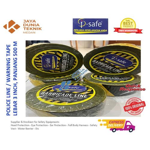 Jual POLICE LINE GARIS POLISI SAFETY LINE 3 inch x 500 meter - Kota ...