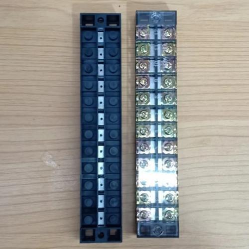 Jual Terminal Block Kaca 12 Pole 15A Series Terminal Block TB-1512 ...