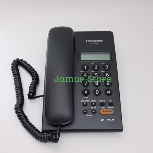 Jual Telepon Kabel Panasonic KX-T7705 (Hitam)/ Telpon Panasonic KX ...