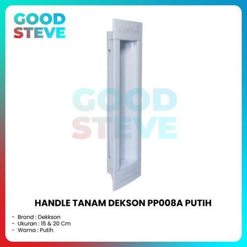 Jual Handle Tanam Pintu Sliding Dekson PP008A Tarikan Pintu Geser Putih ...