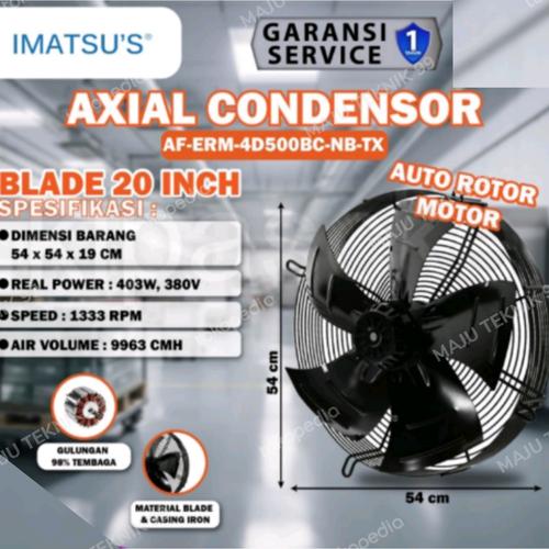 Jual Axial Fan 20 Inch 380V Fan Condensor /Fan Chiller Kipas Condenser ...
