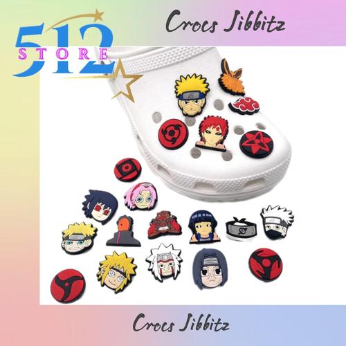 Jual 512 Charms - Crocs Jibbitz designer karakter Naruto anime jepang ...