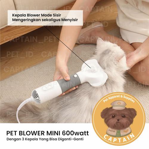 Jual PET BLOWER 600 WATT PENGERING BULU MANDI GROOMING ANJING KUCING ...