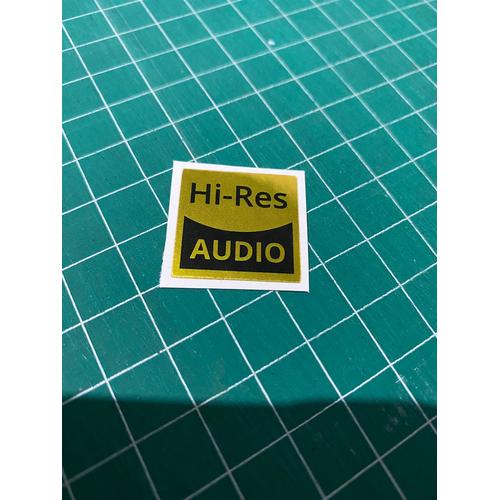 Jual Stiker Hi-Res Audio Gold - 2.2cm - Kab. Cirebon - Djong Creative ...