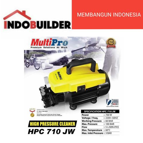 Jual MULTIPRO HPC 710 JW HIGH PRESSURE CLEANER MESIN JET CLEANER 700 ...
