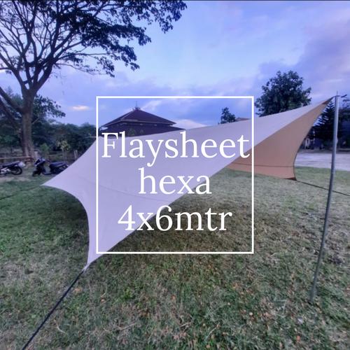 Jual flysheet hexagonal | flysheet hexsa 4x6 - Kab. Bandung - ASCAR ...