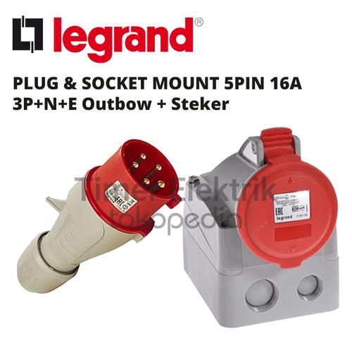 Jual LEGRAND Plug & Socket Mounting 5 Pin 16A - Jakarta Pusat - Timer ...