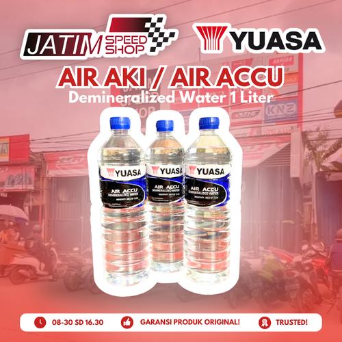 Jual Yuasa Air Aki Air Accu Demineralized Water 1 Liter - Kota ...