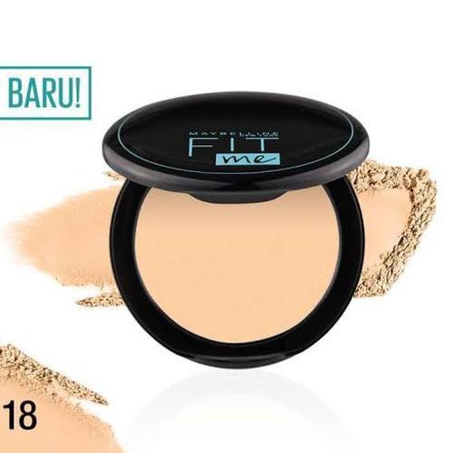 Jual MAYBELLINE FIT ME! 12H Oil Control Powder 118 Light Beige - Kota ...