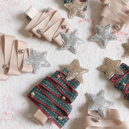 Jual Christmas Tree Hairclip - Kids Hair Accessories Christmas Jepit ...