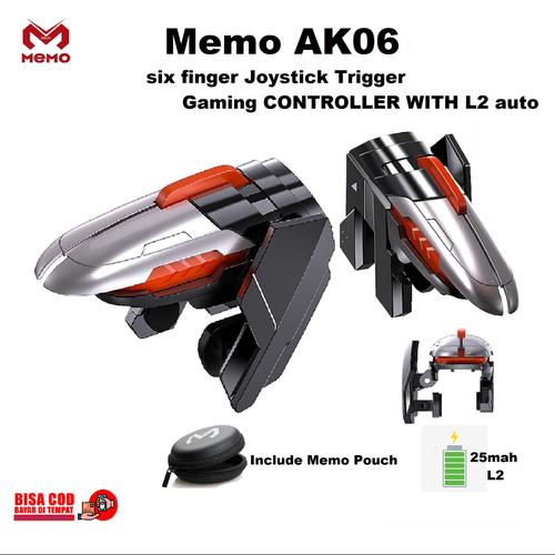 Promo Memo AK 06 Automatic Gaming Controller Six Finger Trigger with L2 ...