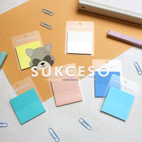 Jual A Colorful Square See-Through Sticky Notes / Kertas Memo Tempel ...