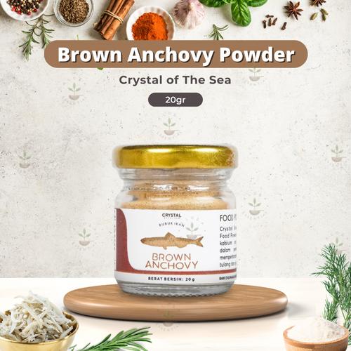 Jual Crystal of the Sea Brown Anchovy Food Powder 20gr - Bubuk Teri ...