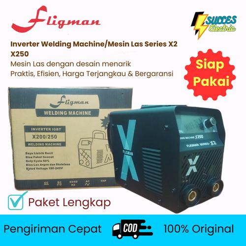 Promo Fligman Inverter Welding Machine/Mesin Las IGBT Series X250 ( X2 ...