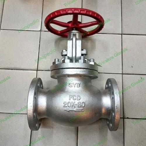 Jual globe valve kitz 20k 3"/SYB FCD 20k-80 globe valve kitz/Globe kitz ...