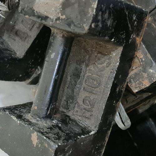 Jual anak batu timbangan kalibrasi cap 10kg. bandul timbangan cap 10kg ...