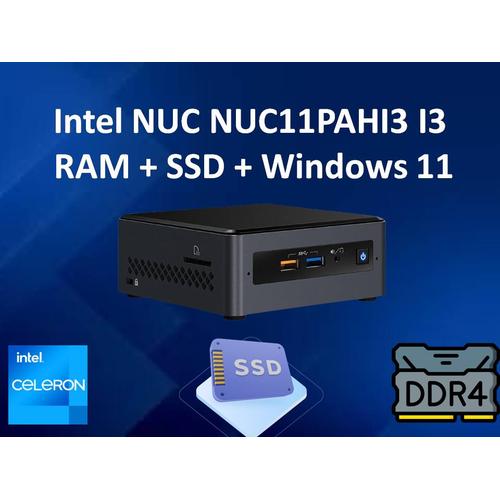 Jual Mini PC INTEL NUC NUC11PAHI3 11PAHI3 I3 + Windows 11 - Barebone ...