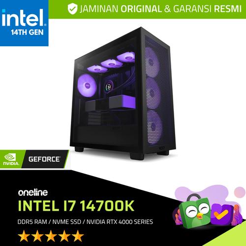 Promo PC Rakitan Gaming Gen14 | Intel Core i7 14700K / DDR5 / GeForce ...