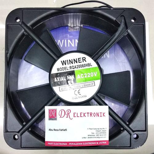 Jual WINNER COOLING Fan Kipas Ball Bearing 220V 15x15x5cm 220 15 AC ...