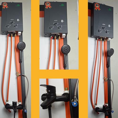 Promo Paket Hemat Shower mandi Set kran mixer water heater gas Frisone ...