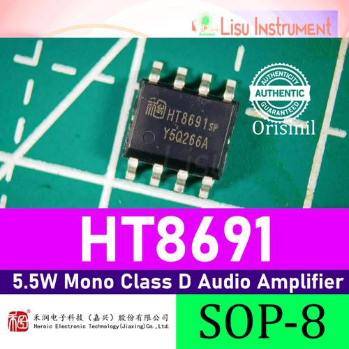Jual HT8691 5.5W Mono Class D Audio Amplifier HT8691SP SOP-8 Heroic Tech - Kota Depok - Lisu ...