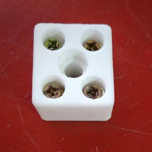 Jual Terminal Block Keramik Kotak 2P 10A Fort Terminal Keramik 2W5H ...