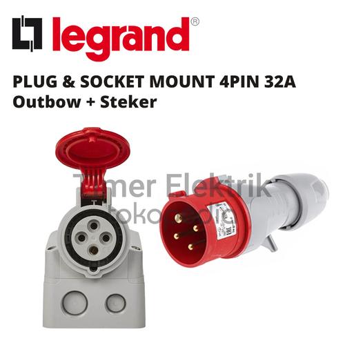 Jual LEGRAND Plug & Socket Mounting 4 Pin 32A - Jakarta Pusat - Timer ...
