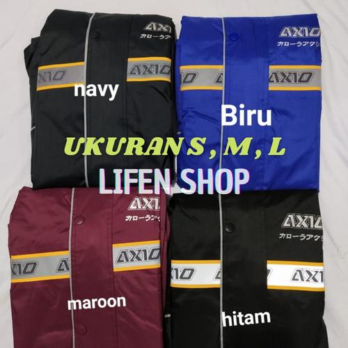 Jual JAS UJAN AXIO 822 EUROPE ORIGINAL - Maroon, L - Jakarta Barat ...