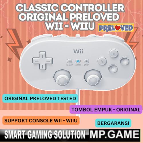 Jual Stik Stick CLASSIC Controller ORIGINAL PRELOVED Nintendo Wii- WIIU - Kota Tangerang ...