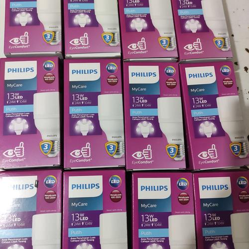 Jual Philips LED Stick bright 13 w E27 6500K White, LED stick Bright ...