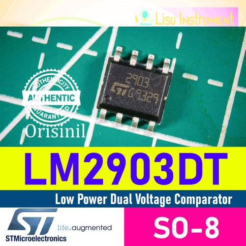 Jual LM2903DT Dual Voltage Comparator LM2903 2903 SO-8 STMicroelectronics - Kota Depok - Lisu ...