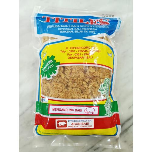 Jual ABON BABI TITILES 250GR ORIGINAL TITILES BALI - Kota Denpasar ...