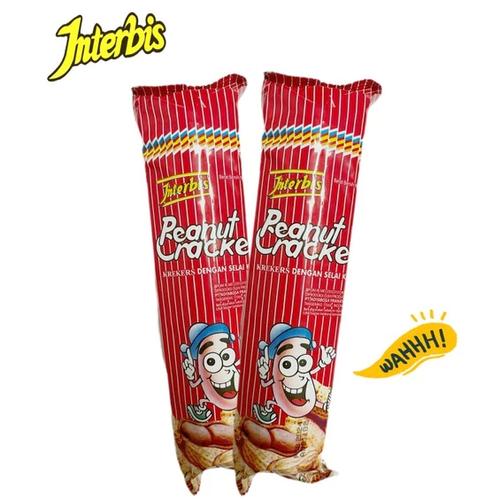 Jual Interbis peanut crackers kemasan ROLL 100 gram - Kota Tangerang ...