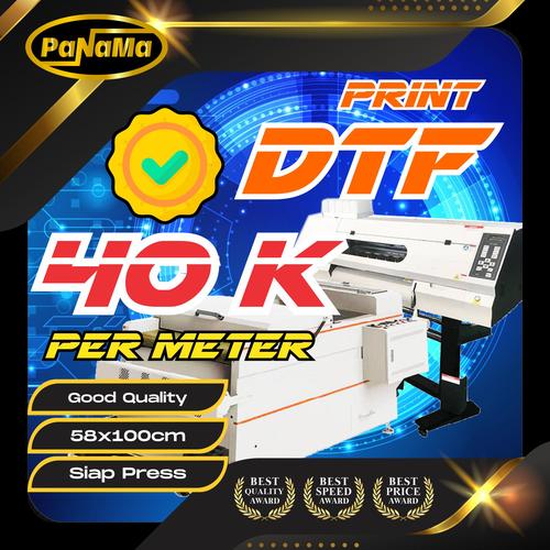 Jual Cetak DTF Meteran / Sablon Digital / Print Digital Transfer Film ...
