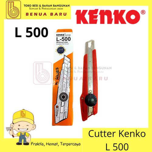 Jual Cutter Besar Kenko L500 / Pisau Cutter L500 / Pisau Potong Kertas ...