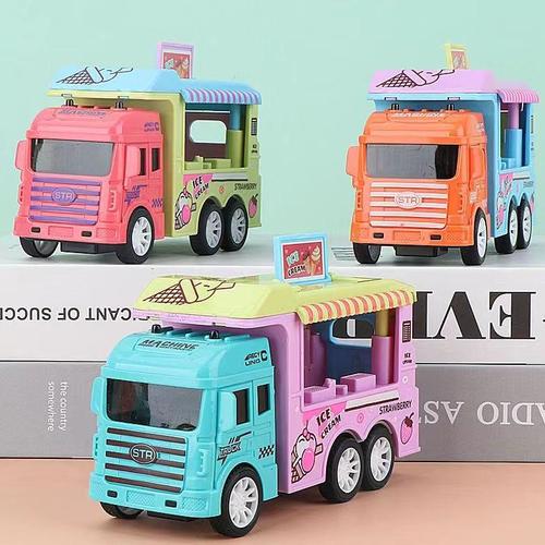 Jual Ice Cream Truck Mainan Anak Mobil Plastik Booth Toko Es Krim Model ...
